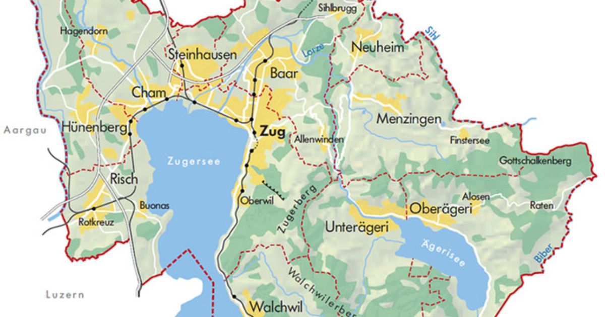 Municipalities of Zug